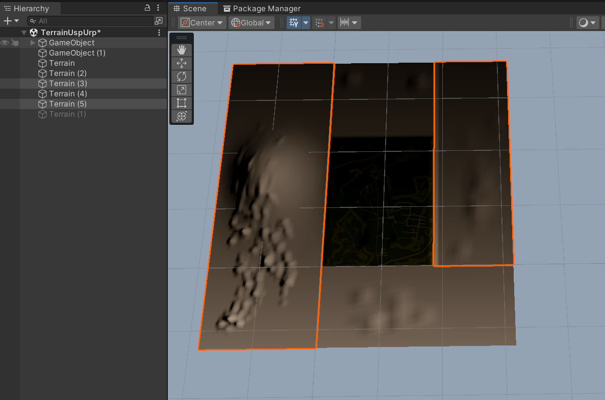 How to change Terrain size without stretching mountains and roads ...