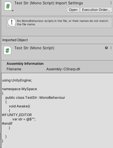 String Interpolation Bug Inside Macro And Namespace Unity Engine 4648