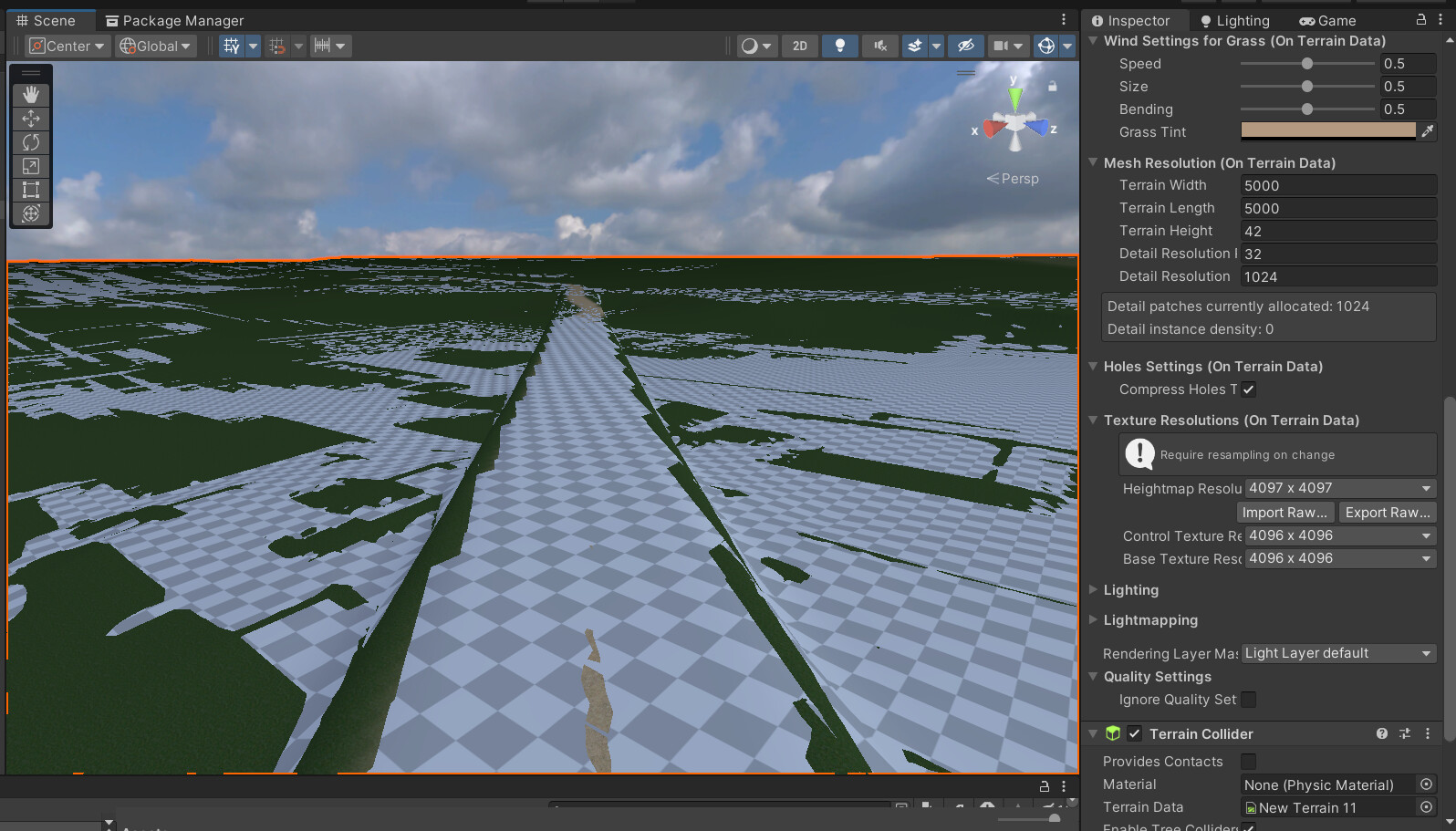 How to change Terrain size without stretching mountains and roads? - Unity Engine - Unity ...