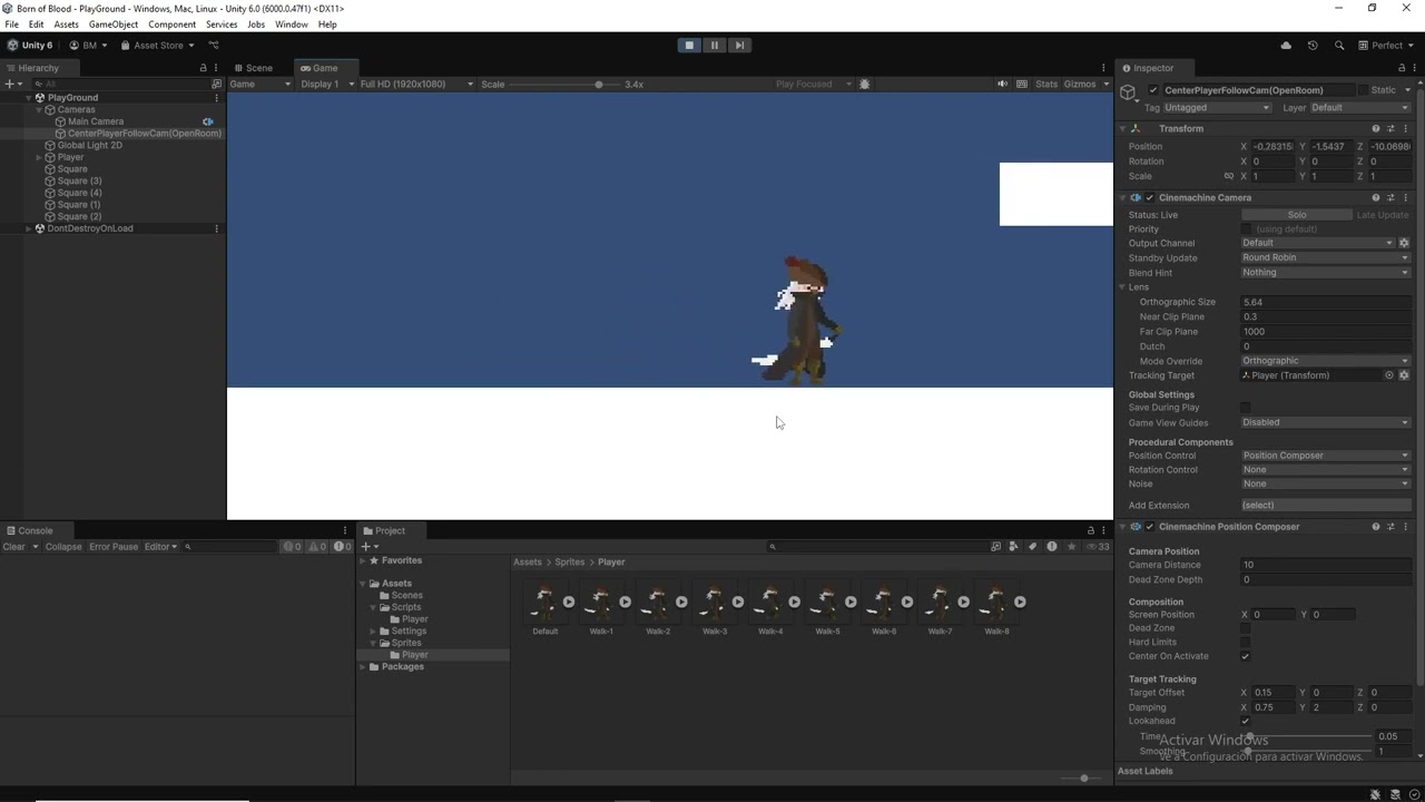 Problem with sprites in cinemachine - Getting Started - Unity Discussions