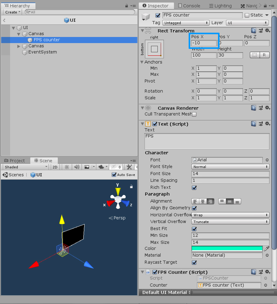 2019.1.0a11: changes not applied in UI text prefab - Unity Engine - Unity Discussions