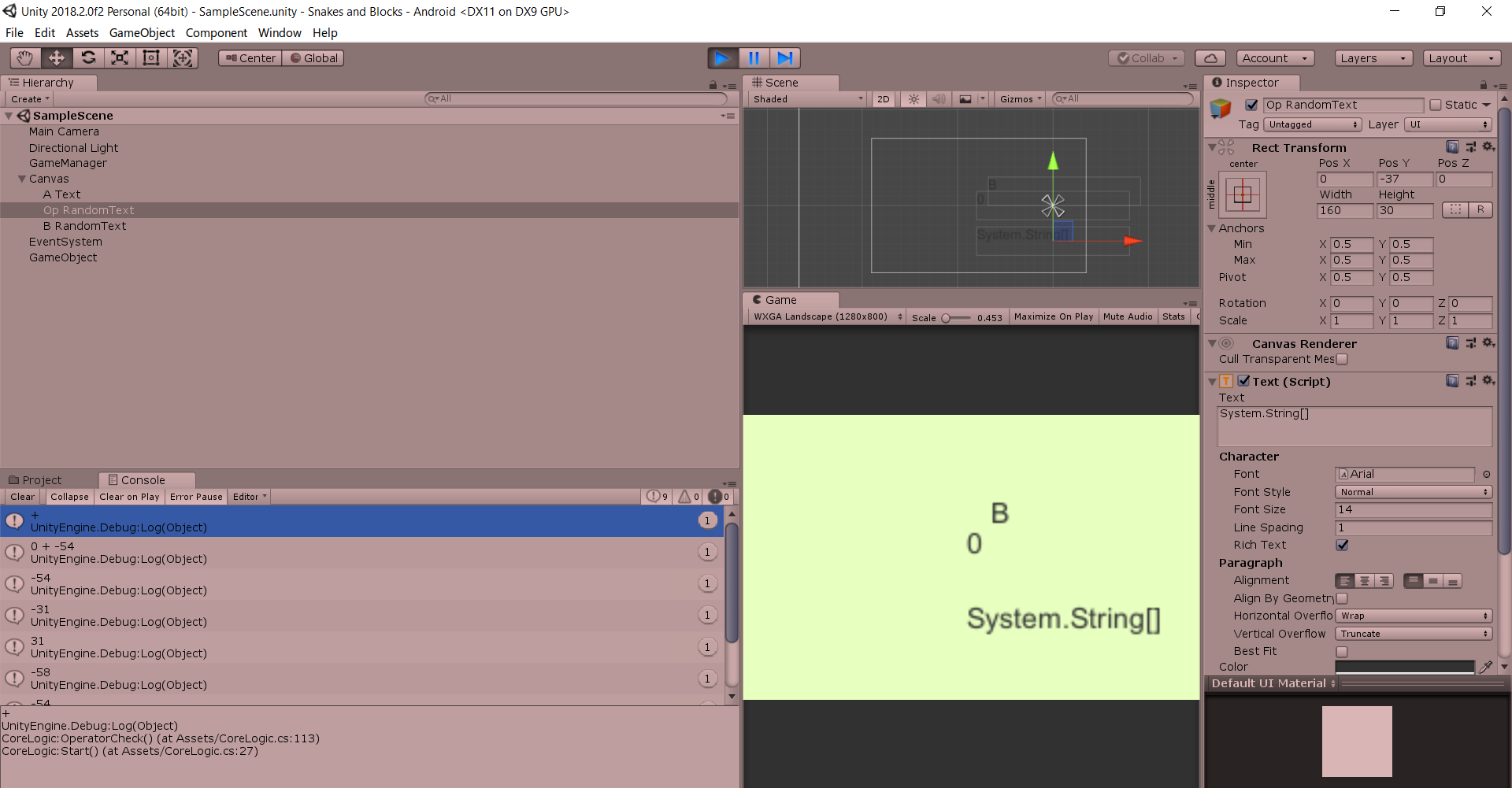 text shows system.string[] (Please help!) - Unity Engine - Unity Discussions