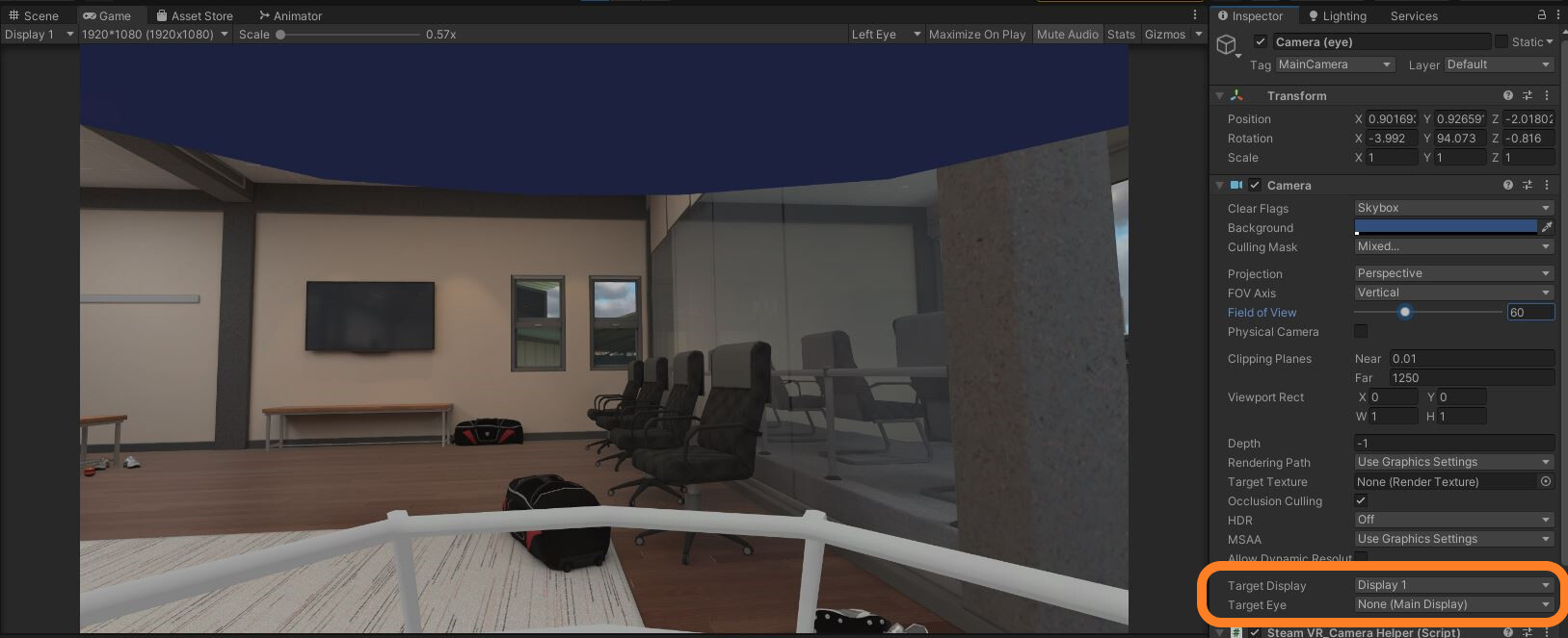 Difference between VR HMD View and Monitor Display View - Mirror View ...