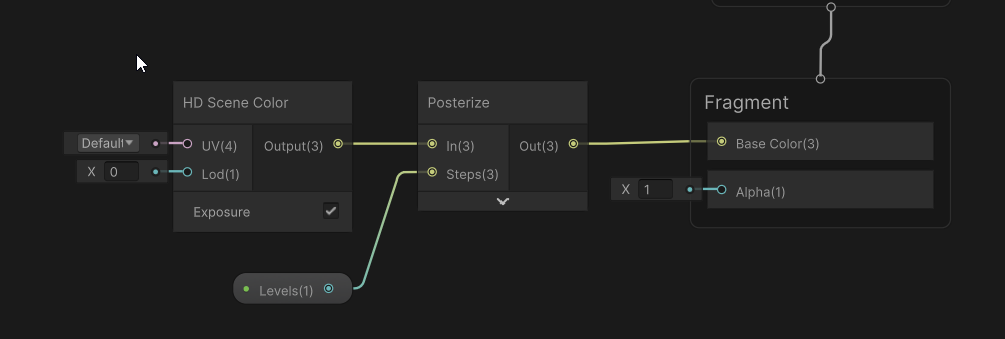 How to add posterization shader to screen before Volumetric Fog - Unity Engine - Unity Discussions