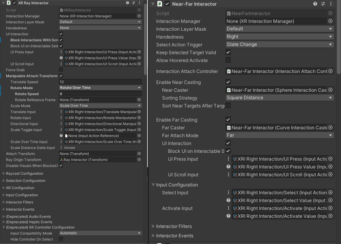 XRI 3.0.X Ray interactor cannot UI scroll with thumbstick input - Unity Engine - Unity Discussions