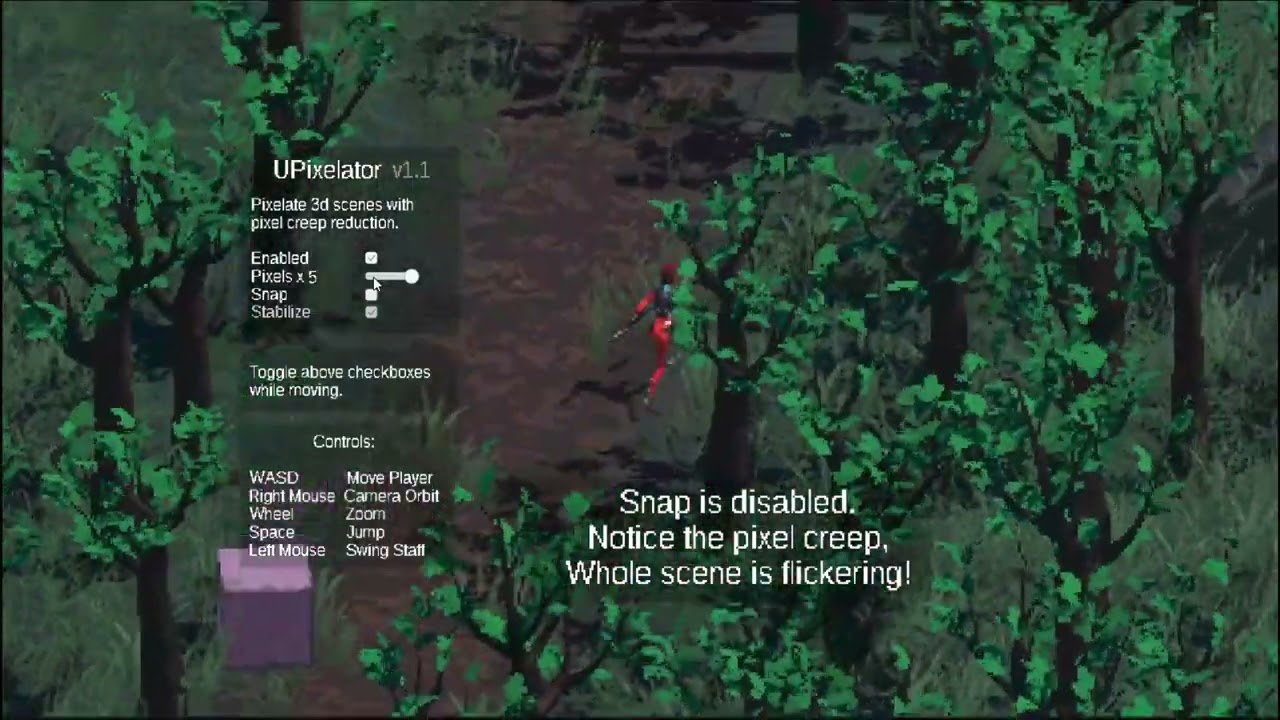 [Released] UPixelator - Pixelate your scenes - Community Showcases - Unity Discussions