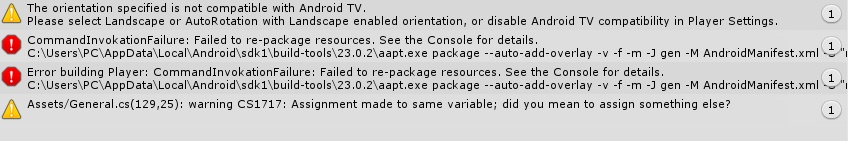 Error android build - Unity Engine - Unity Discussions