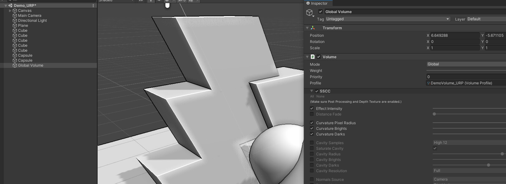 [Released] Screen Space Cavity & Curvature for Unity - Inspired by Blender's Cavity effects ...
