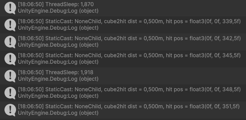 CollisionWorld cast error for shifted static non-root colliders - Unity Engine - Unity Discussions