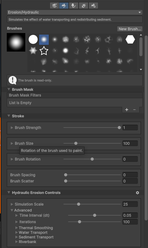 Unity 6 terrain erosion brush unexpected effects - Unity Engine - Unity Discussions