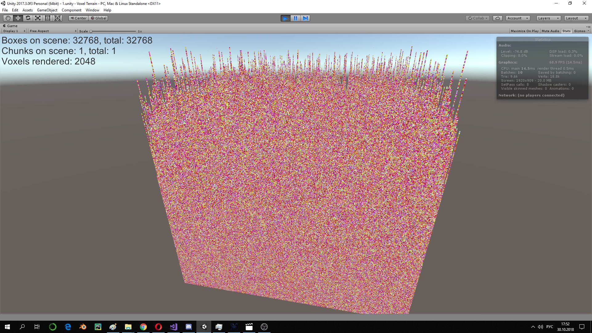 Drawing 70 million cubes with 40 fps! - Unity Engine - Unity Discussions