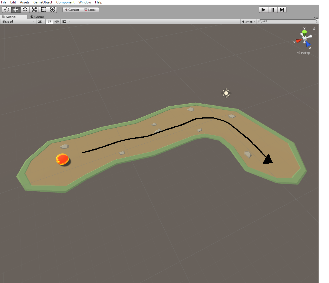 What is the best way to "predefine" a path for an object that the player can control - Unity ...