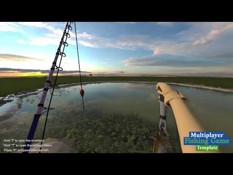 Realistic Multiplayer Fishing Game Template - Unity Asset - Community ...