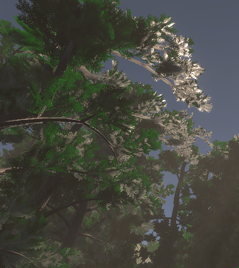 Weird "shading" on tree leaves. - Unity Engine - Unity Discussions