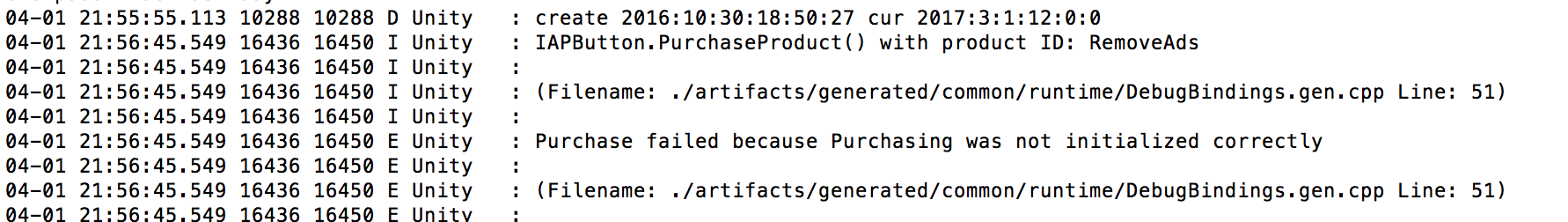 [Solved] Codeless IAP button fail on google play - Unity Services - Unity Discussions