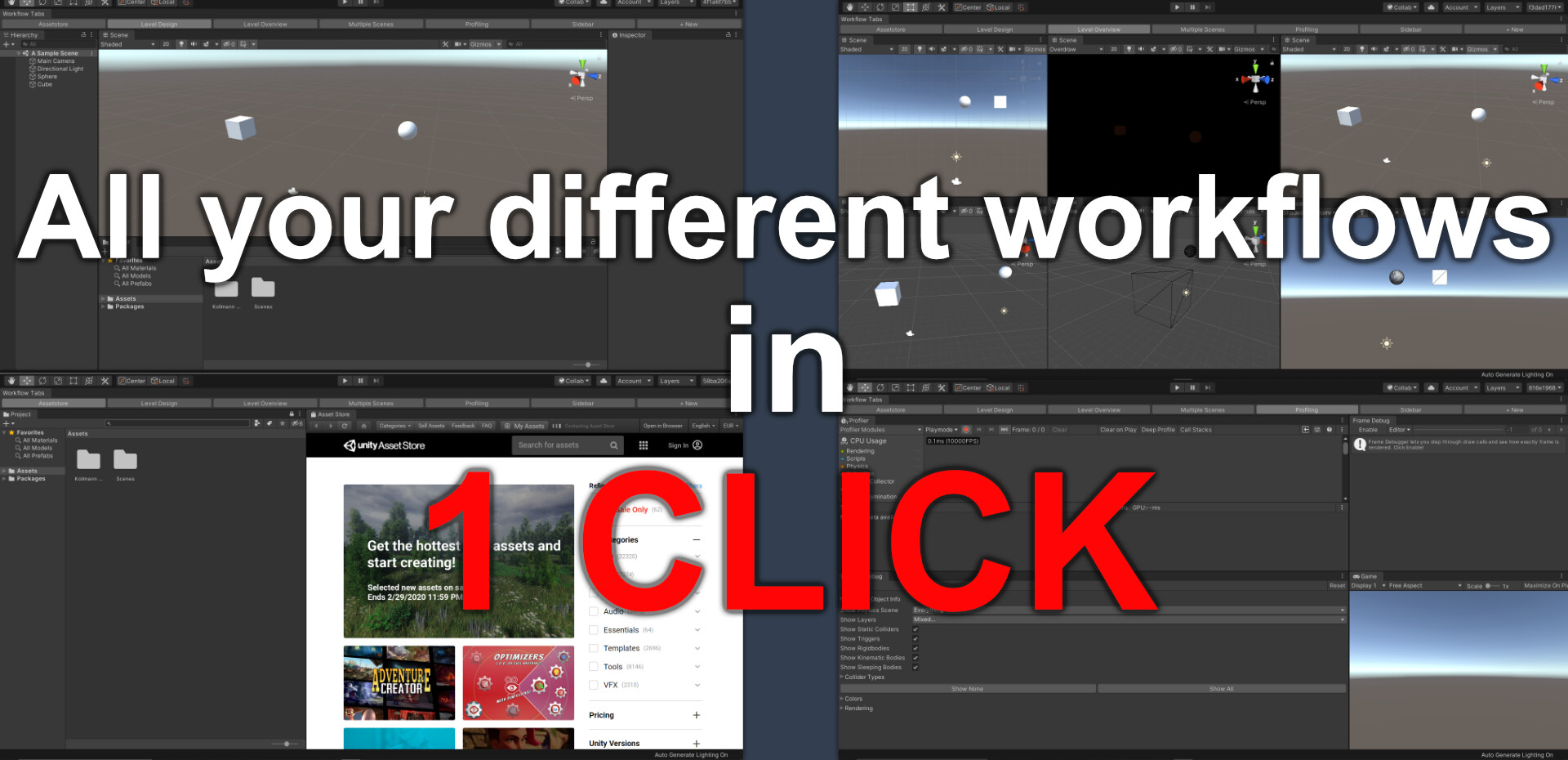 [RELEASED] Workflow Tabs - Create Tabs for all your workflows - Community Showcases - Unity ...