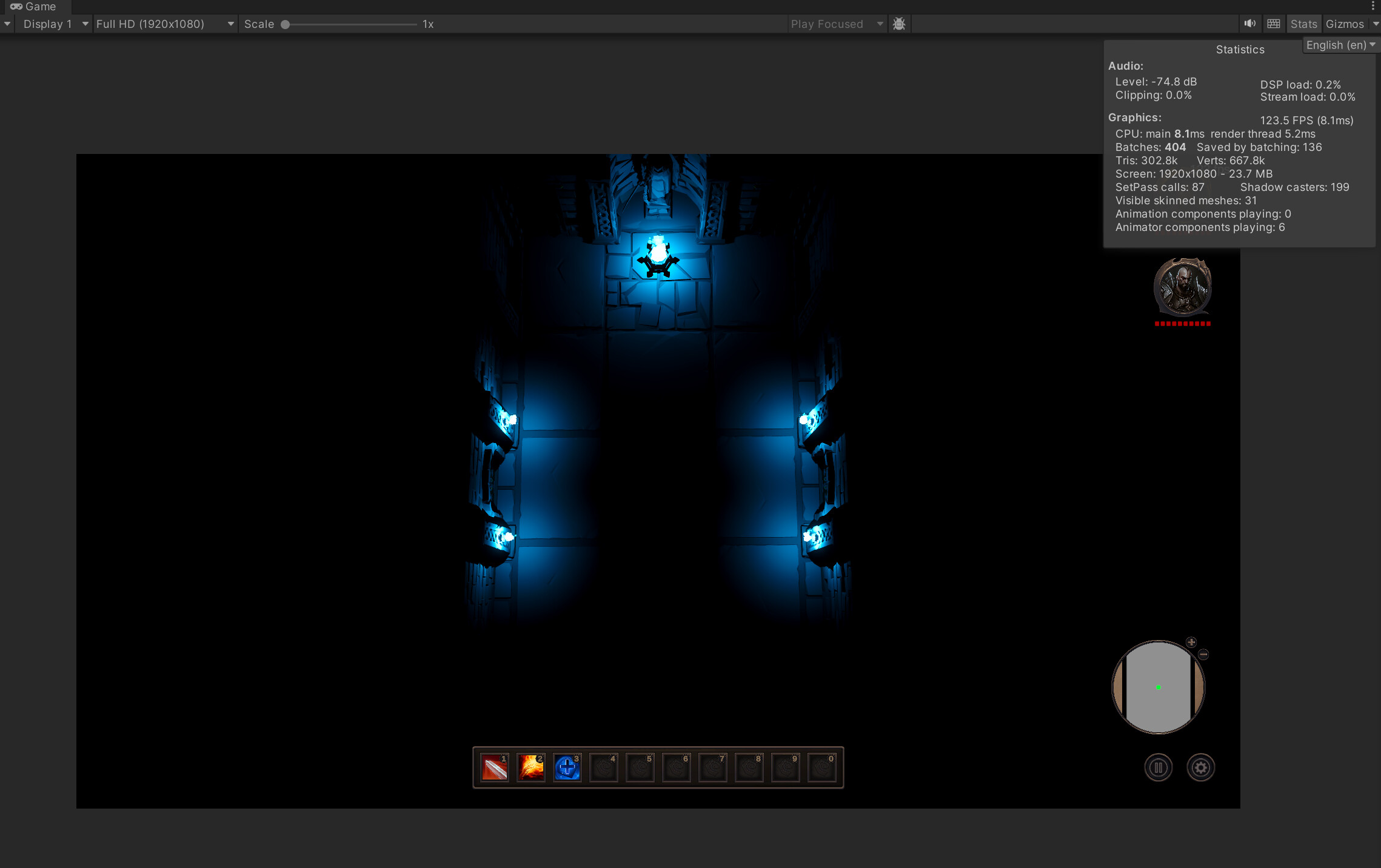 Fps Drop With Second Camera Rendering On Render Texture Unity Engine Unity Discussions