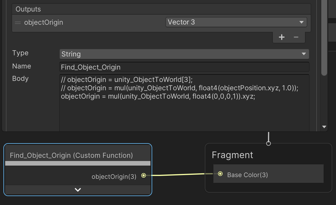 GameObject World Position Node in Shader Graph? - Unity Engine - Unity Discussions