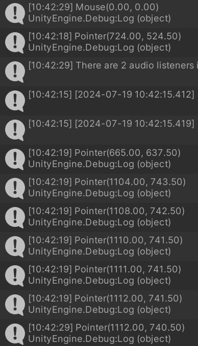 Mouse.current.position.ReadValue() always returns a Vector2(0,0),no matter where my mouse is ...