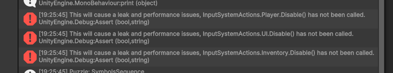 Inputsystem 180 Causes Compile Error Does Not Contain A Definition For Assert Unity