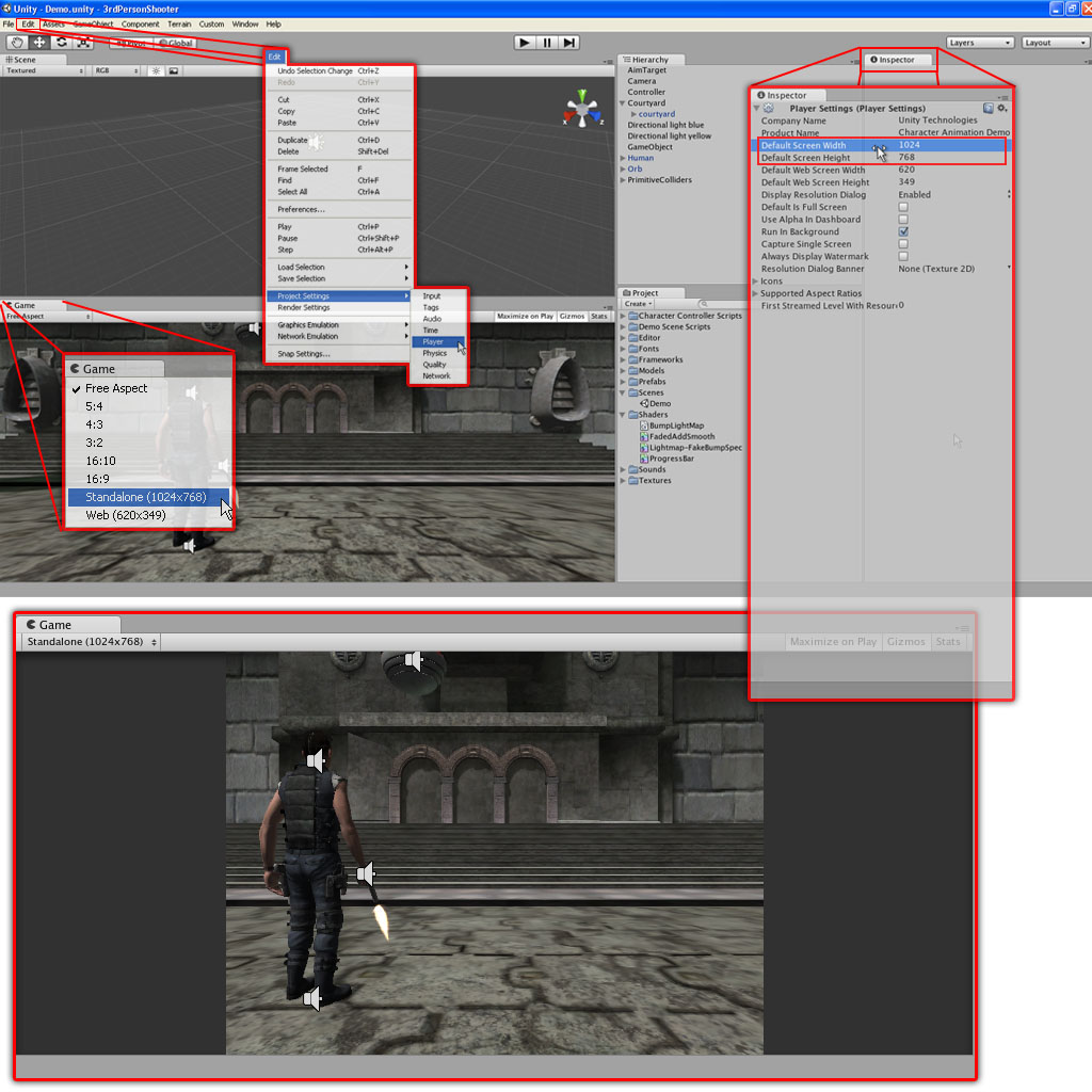 safe frame for game view - Unity Engine - Unity Discussions