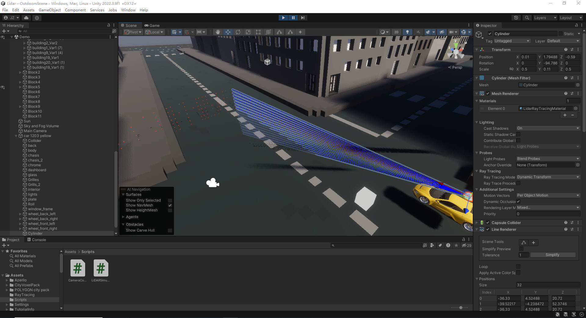 Lidar Ray Tracing Problem - Unity Engine - Unity Discussions