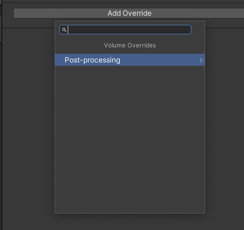 Volume Overrides are empty - Unity Engine - Unity Discussions