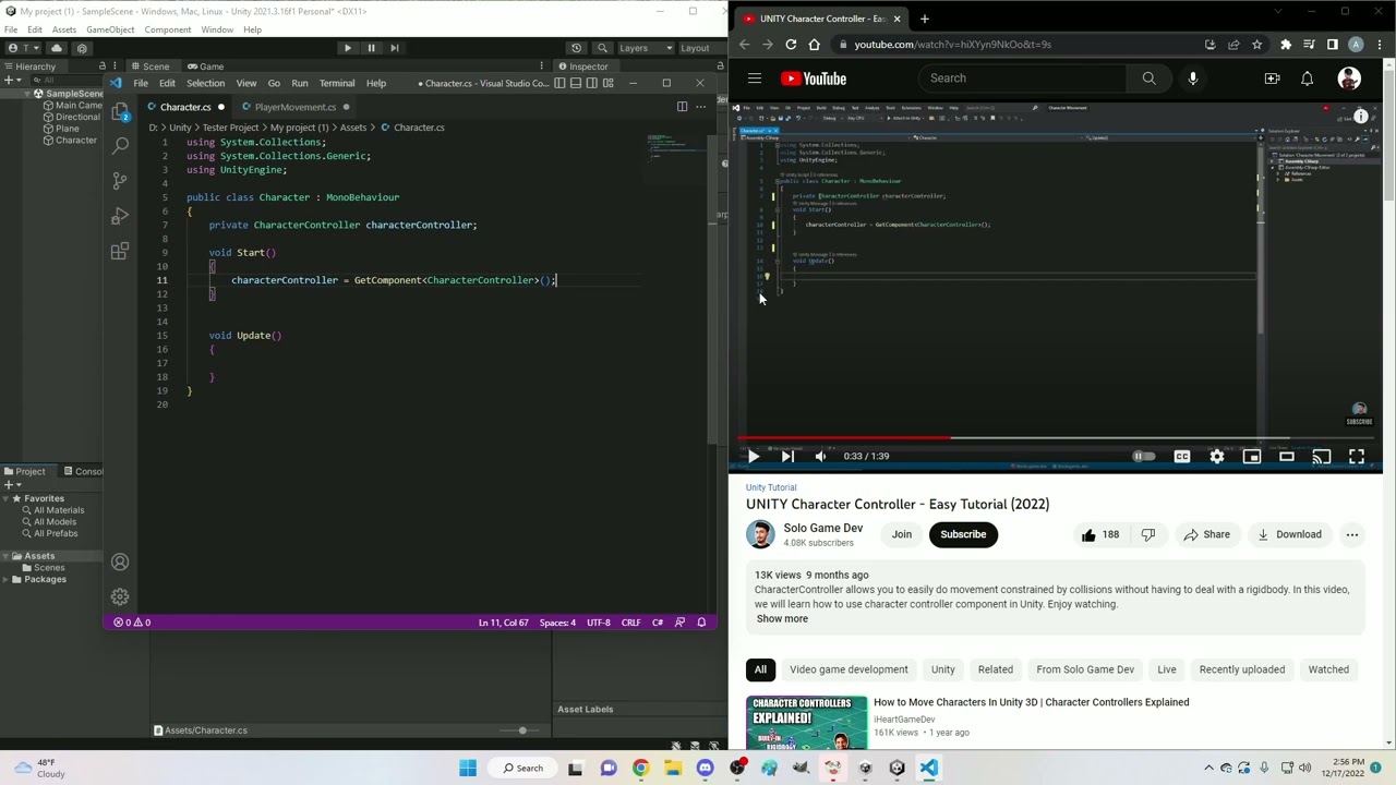 Character Controller and Movement Issues - Unity Engine - Unity Discussions