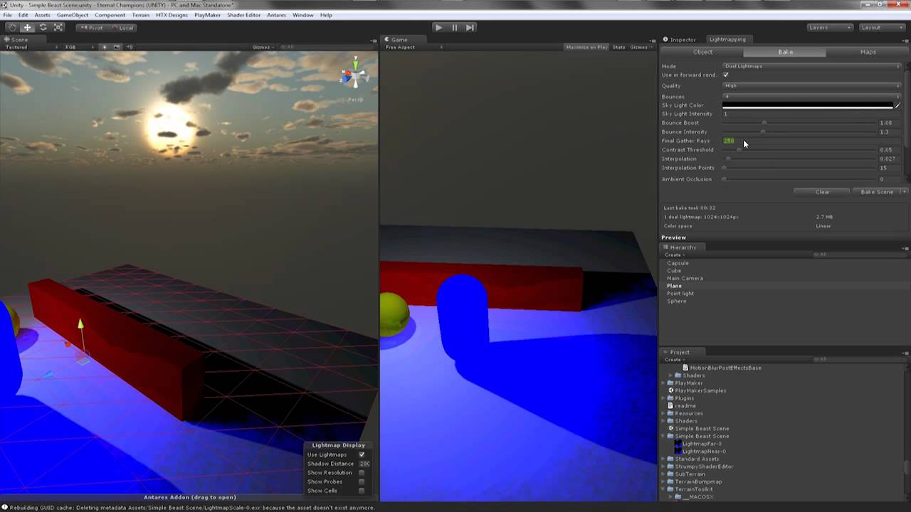 NeptuneImaging Video Series 1: Lightmapping with Beast - Learn Content - Unity Discussions