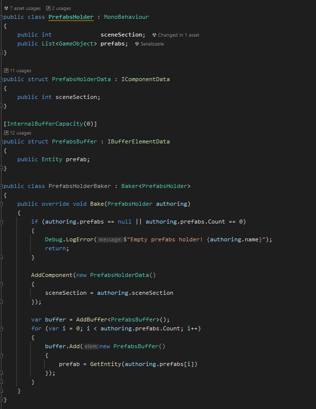 Setting SceneSection in Post baking system - cause subscene not loading - Unity Engine - Unity ...