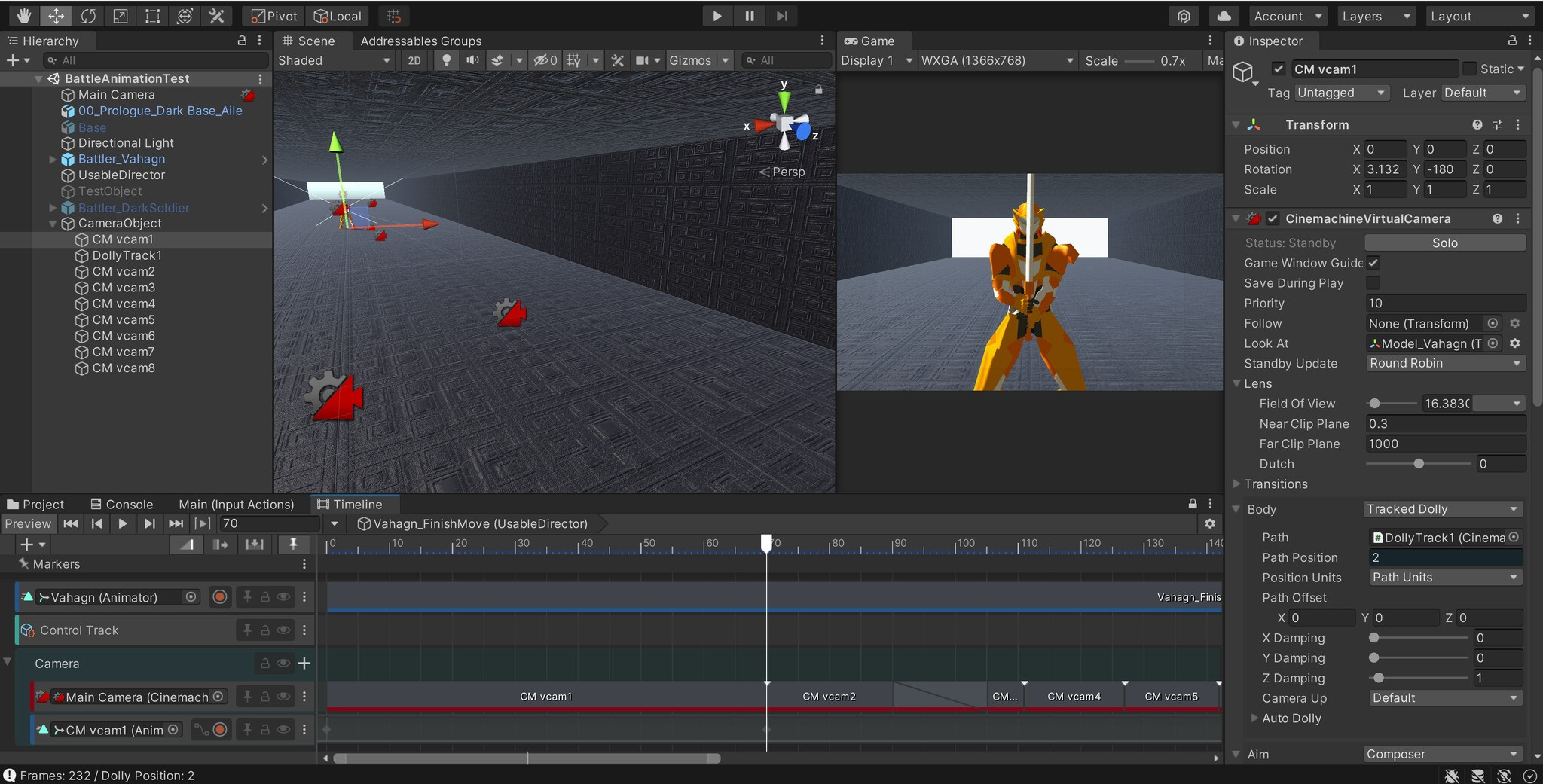 Dolly track animation doesn't follow animator keyframe - Unity Engine - Unity Discussions