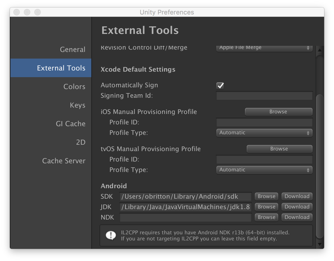 Unity 2018.2 unable to detect Android sdk in selected folder - Unity Engine - Unity Discussions