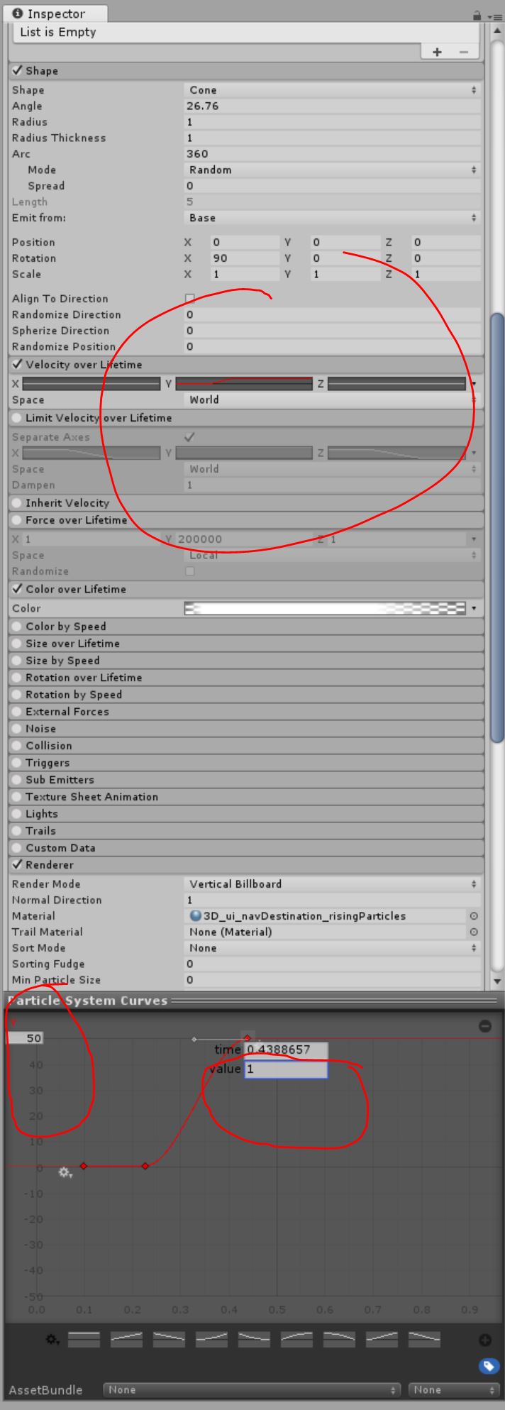 [Solved] Particle System curve viewport min/max limits bug - Unity Engine - Unity Discussions
