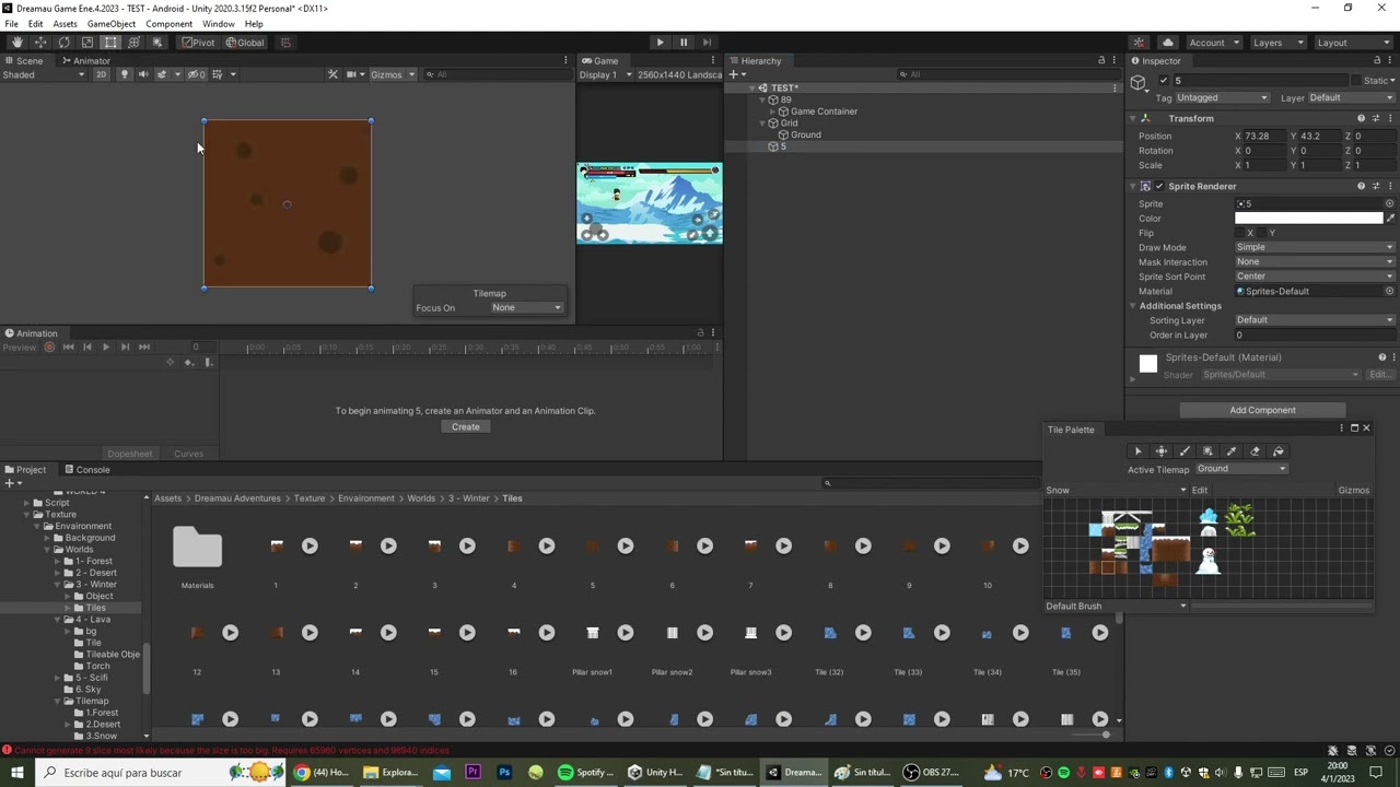 Why does using the tilemap make my levels so heavy? - Unity Engine ... Why does using the tilemap make my levels so heavy? - Unity Engine ...