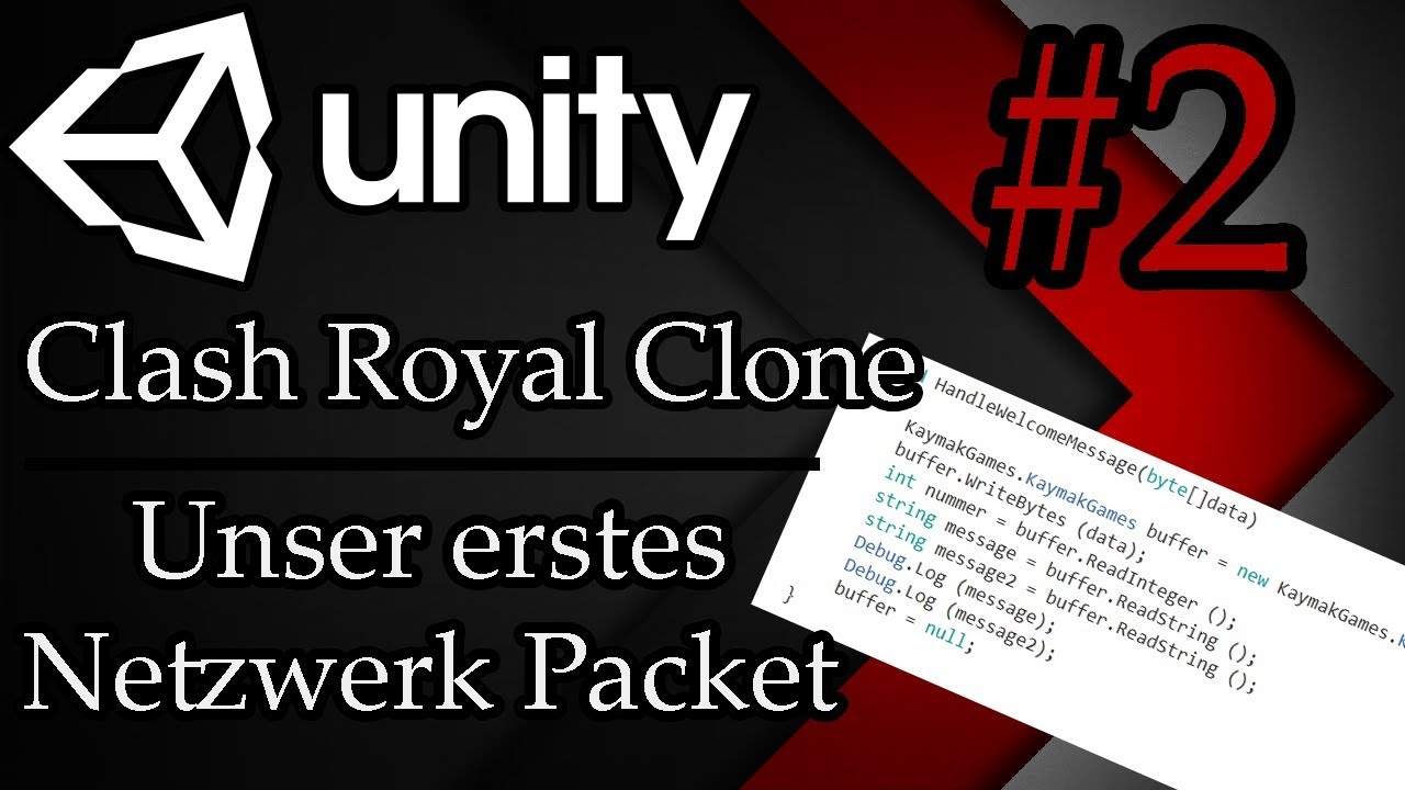 [Tutorial Series]How to create a Clash Royal Type Game with own Server [German/English ...