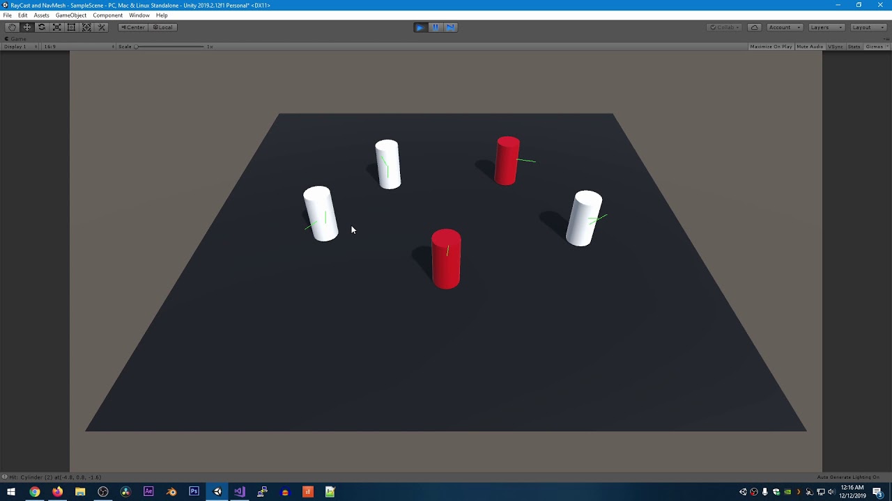 Can´t Shoot Navmeh With Raycast Because It Disables Colliders Unity Engine Unity Discussions