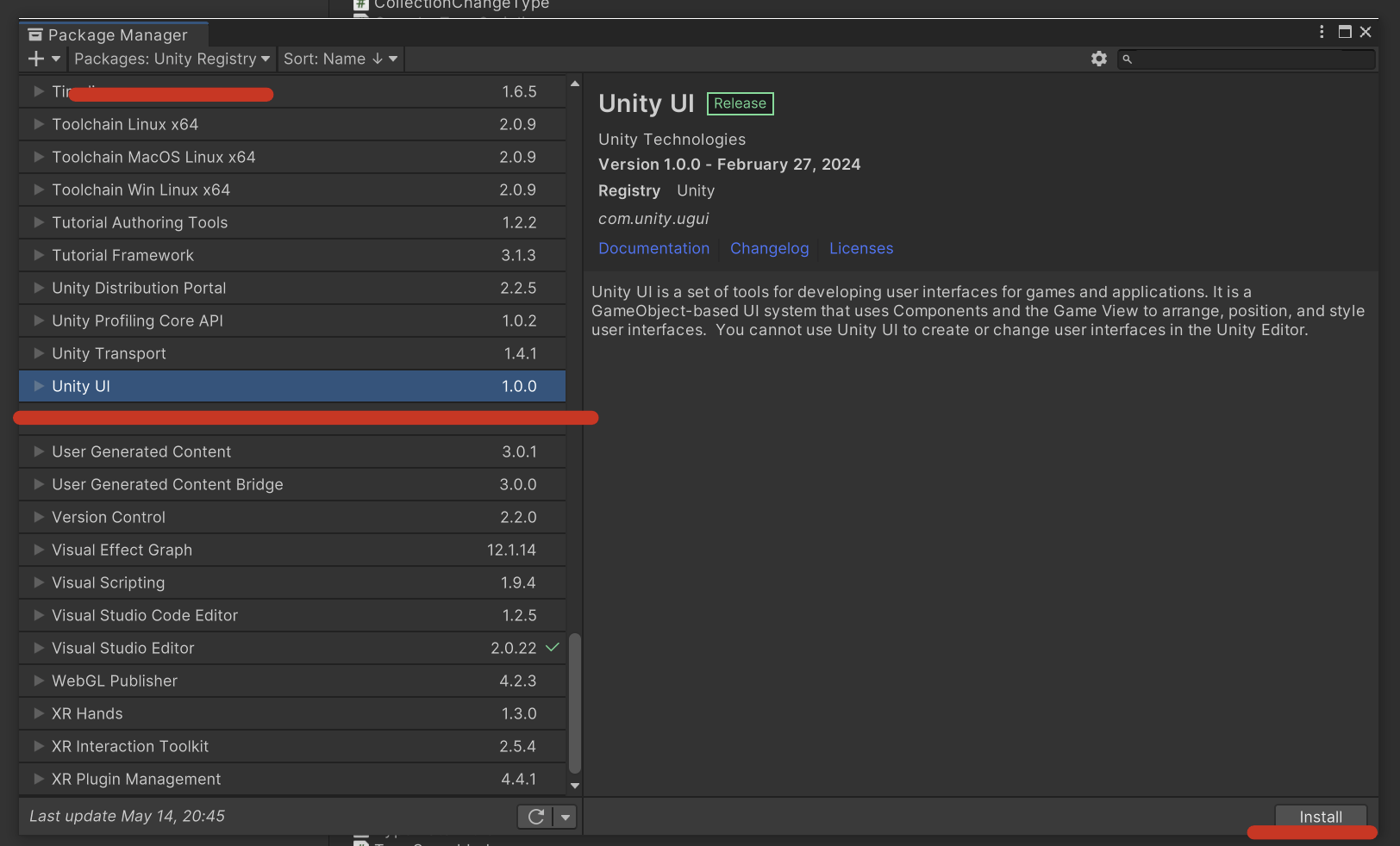 Im Missing A Ui Button Unity Engine Unity Discussions