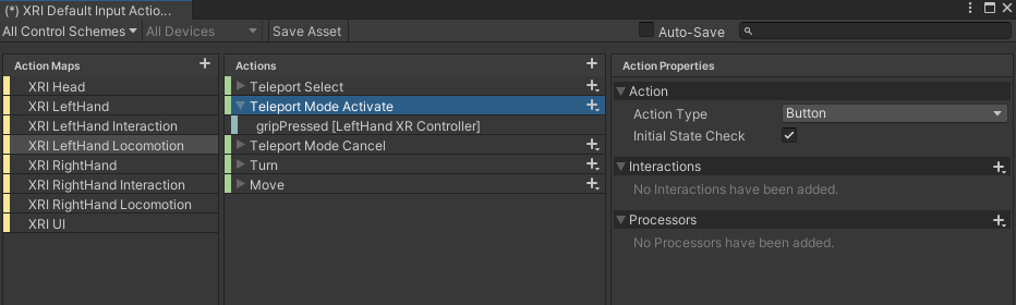 How can i change the default action for teleporting? - Unity Engine ...