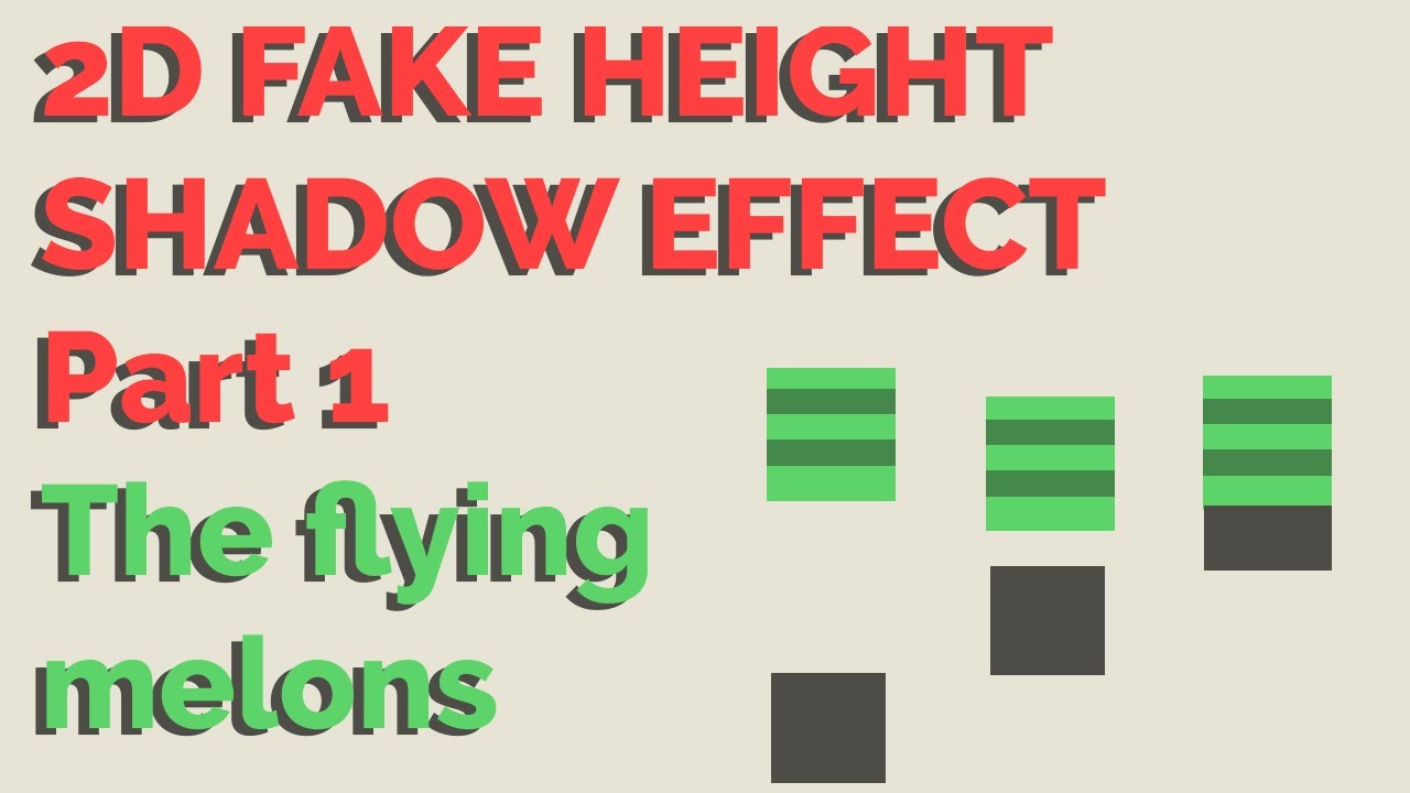 2D Fake Height Shadow Problem - Unity Engine - Unity Discussions