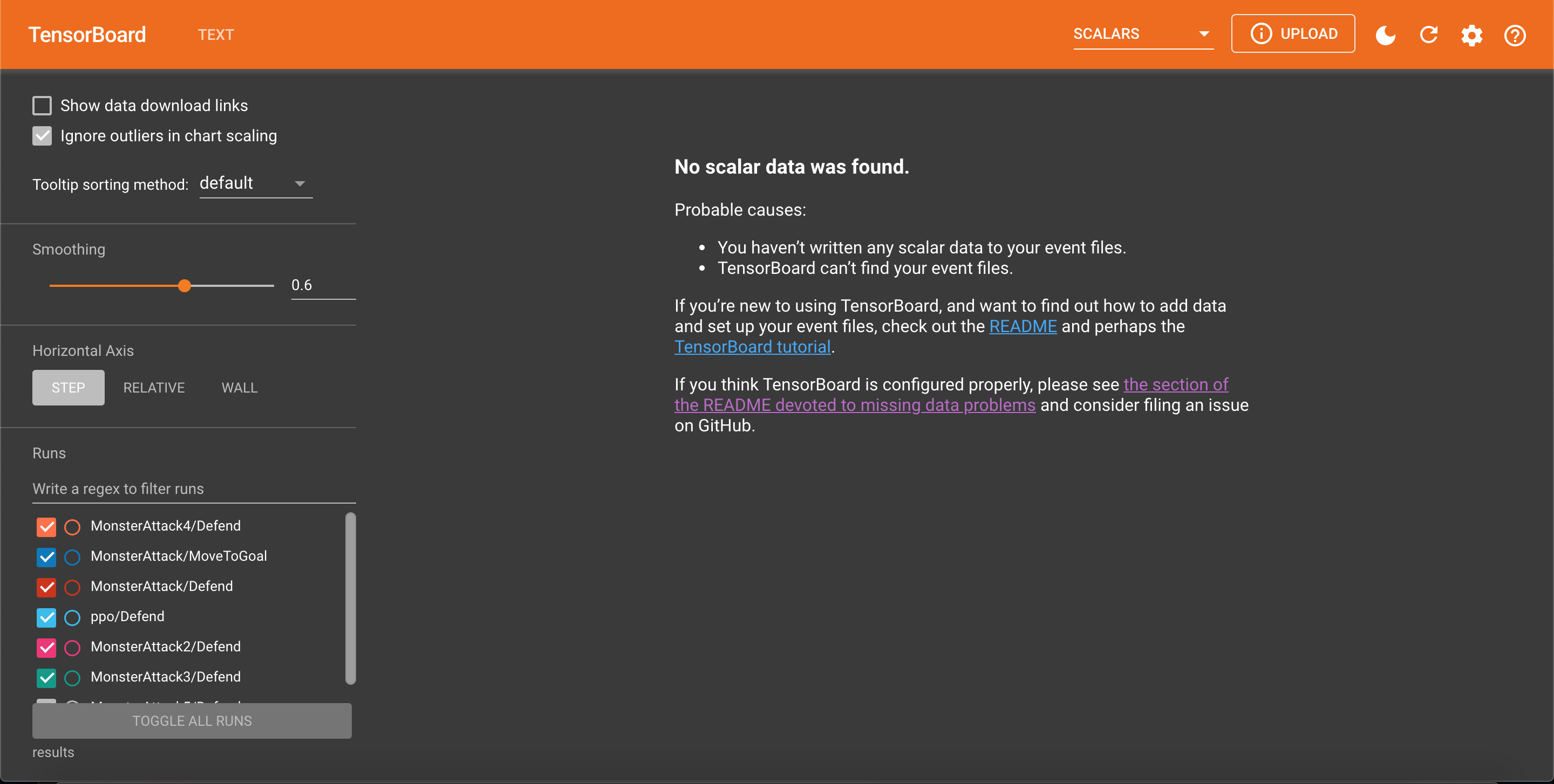 There is no scalar data in the event file. - Unity Engine - Unity Discussions