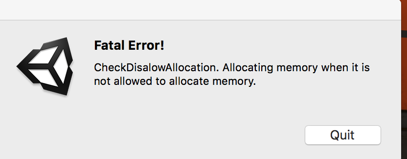 Unity 2018 1 Can T Open Project Fatal Error Unity Engine Unity Discussions