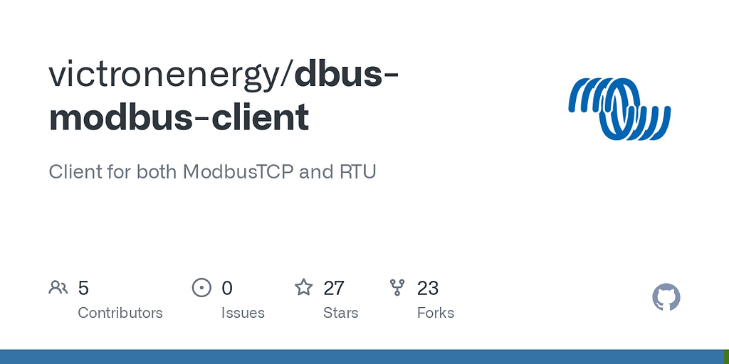 Dbus-modbus-client issue - Github - Modifications - Victron Community