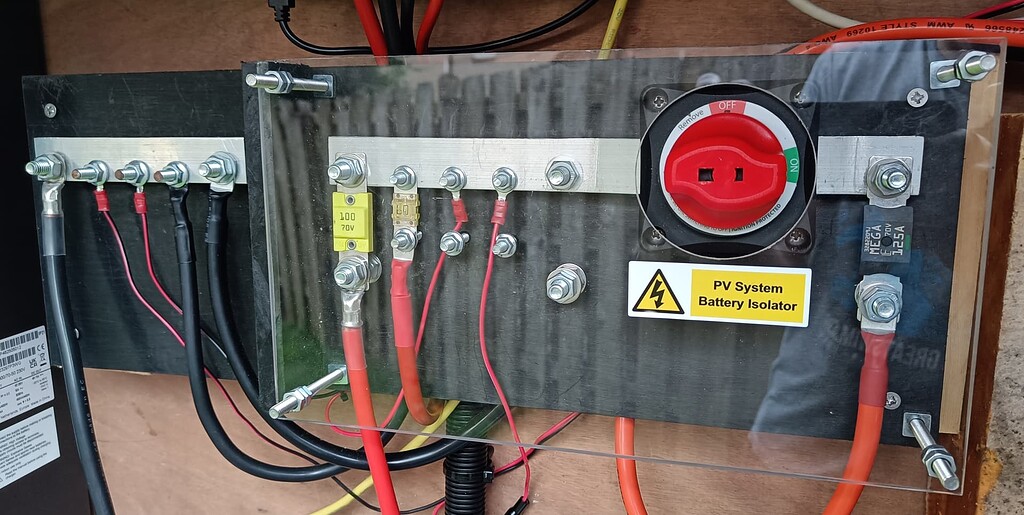 Show us your custom busbars - Show us your system - Victron Community
