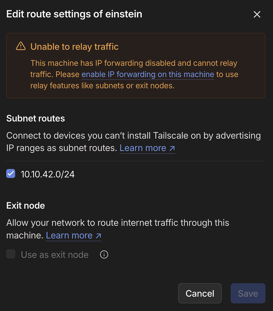 Tailscale on Cerbo + subnet router? - Modifications - Victron Community