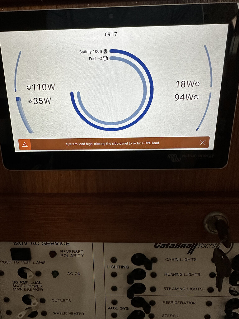 New GUI Warning - DIY - Victron Community