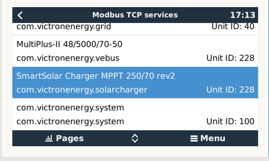 Same modbus ID and VRM instance for Multiplus and mppt - Modifications - Victron Community