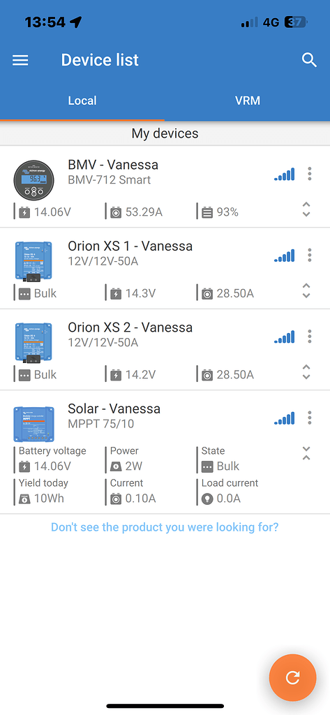 Orion XS Input current v output current - DIY - Victron Community
