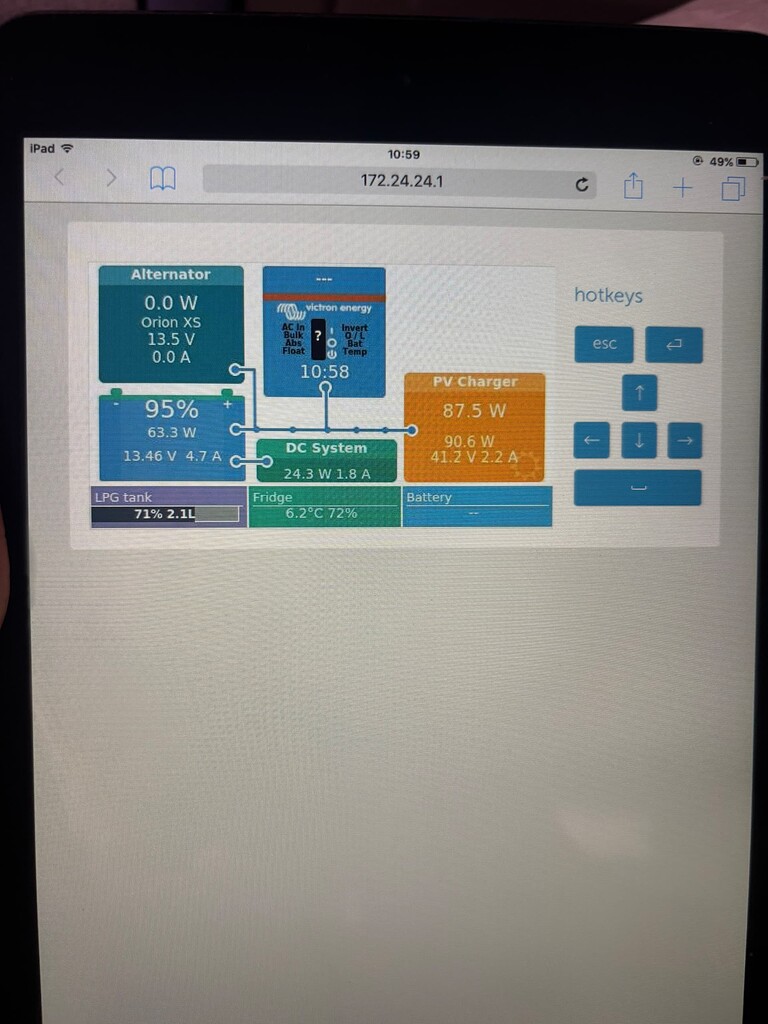 Losing temp sensor when switching multiplus on and off - DIY - Victron ...