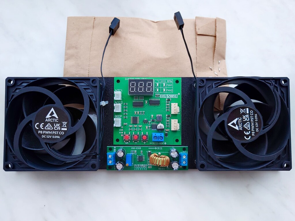 MultiPlus II - modification additional cooling with programmable PWM - Modifications - Victron ...