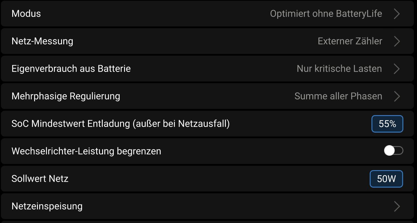 ESS speist ungewollt ins Netz - Deutschsprachiger Bereich - Victron ...